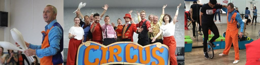 Circus Skills Workshops | Fun Team Building | Team Tactics